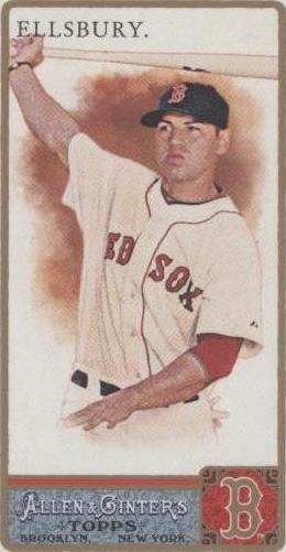 2011 Topps Allen & Ginter's - Jacoby Ellsbury #294 Mini Allen & Ginter ...