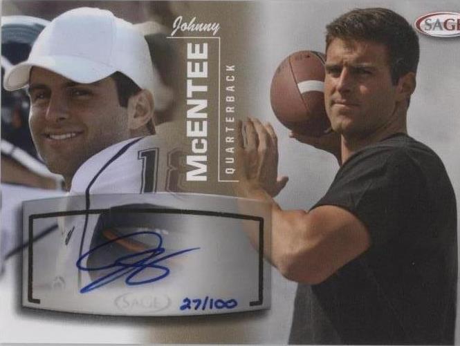 2013 SAGE - Autographs Gold #33 Johnny McEntee /100 (AU, RC) for sale ...