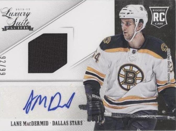 2012-13 Panini Rookie Anthology - Luxury Suite Rookie Autograph #55 ...