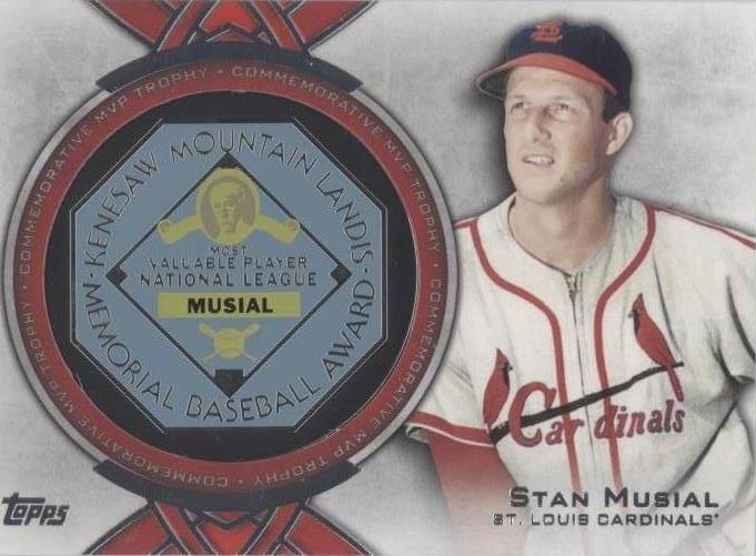 2013 Topps - Mvp Award Winners Commemorative Relics Stan Musial #MVP-SM ...