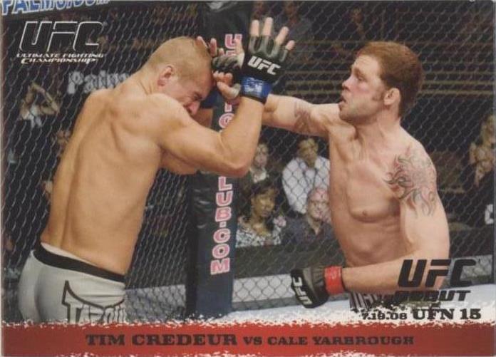 2009 Topps UFC Round 1 - Tim Credeur, Cale Yarbrough #89 Silver /288 ...