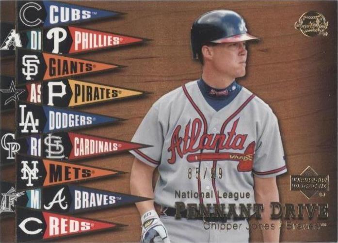 2004 Upper Deck Sweet Spot - Pennant Drive Wood Variation #233 Chipper ...