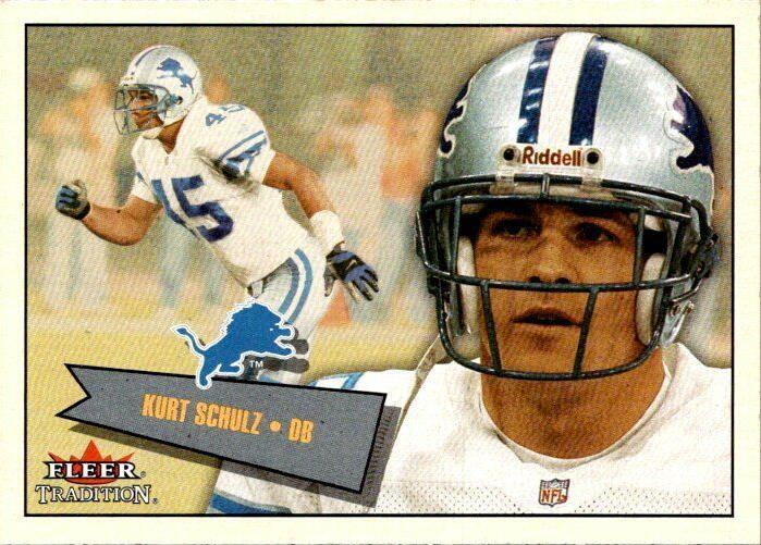 2001 Fleer Tradition - Kurt Schulz #33 for sale online | eBay