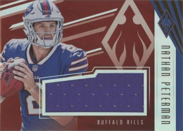 2017 Panini Phoenix - Rps Jumbo Memorabilia Nathan Peterman #RJM-5 /79 ...