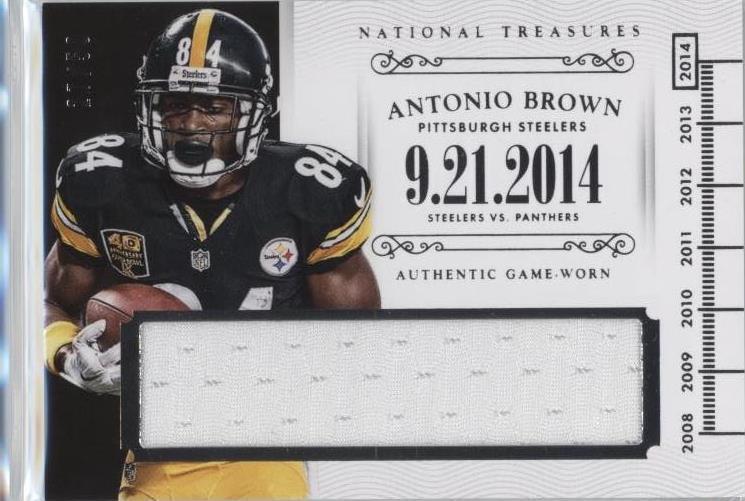 2014 Panini National Treasures - Timeline Materials Names #TM-AB ...