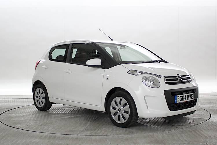 2014 (64 Reg) Citroen C1 1.0 Feel New Shape Lipizan White 5 STANDARD ...