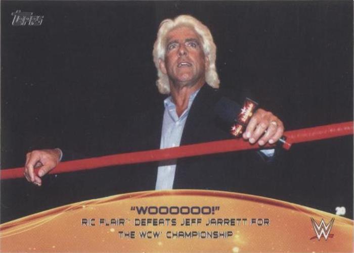 2015 Topps WWE - Crowd Chants Woooooo! Ric Flair #4 for sale online | eBay