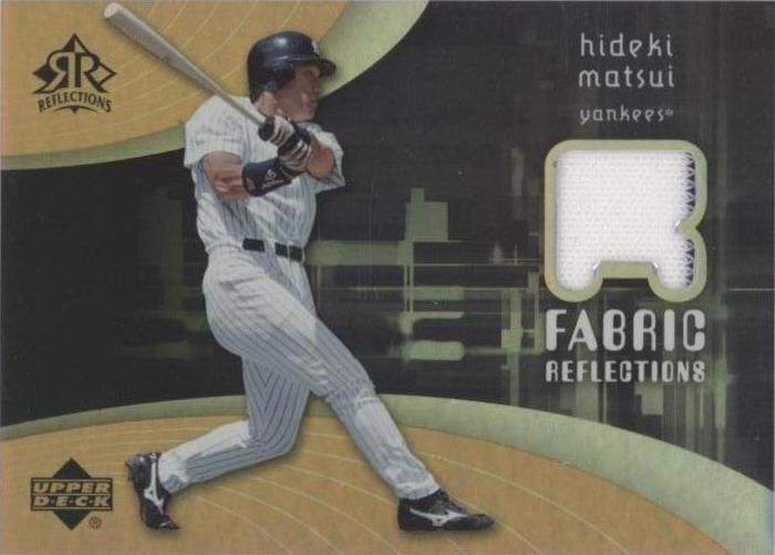 2005 Upper Deck Reflections - Fabric Reflections #FR-HM Hideki Matsui (MEM) for sale online | eBay