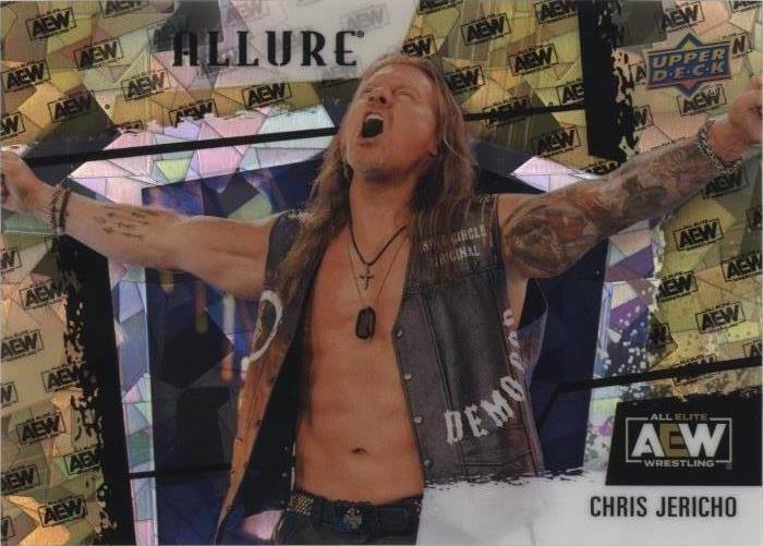 2022 Upper Deck Allure AEW - Horizontal Chris Jericho #104 Aew Logo ...