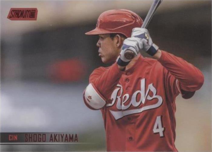 2021 Topps Stadium Club - Shogo Akiyama #150 Red Foil for sale online ...