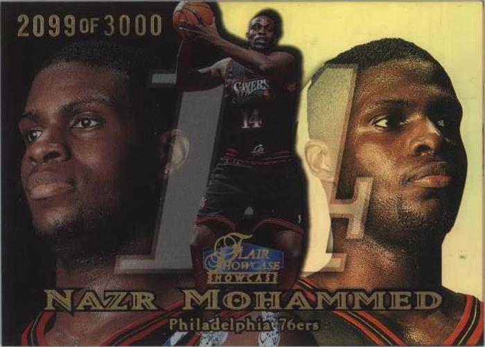 1998-99 Flair Showcase - Row 1 #51 Nazr Mohammed /3000 (RC) for sale ...
