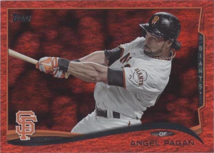 2014 Topps - Red Hot Foil #442 Angel Pagan for sale online | eBay