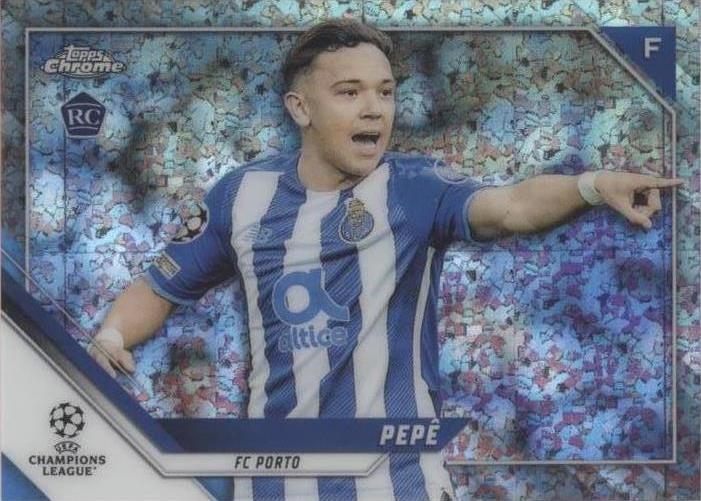 2021-22 Topps Chrome UCL - Pepe #52 Silver Mini-Diamond Refractor /275 ...