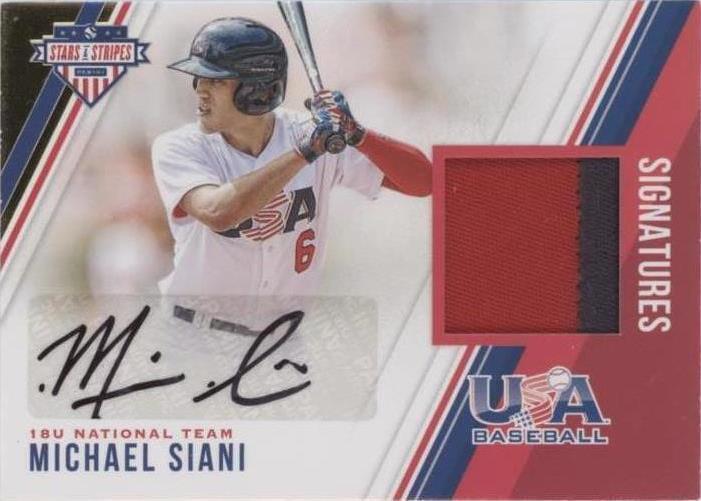 2018 Panini USA Baseball Stars & Stripes - Stars and Stripes Material ...
