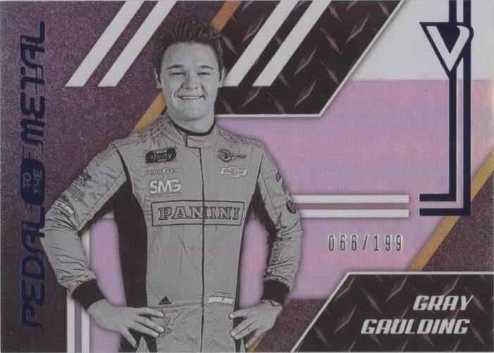 2020 Panini Chronicles - Pedal to the Metal Gray Gaulding #30 Blue /199 ...