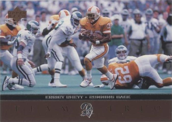 1996 Upper Deck - Team Trio Errict Rhett #TT35 for sale online | eBay