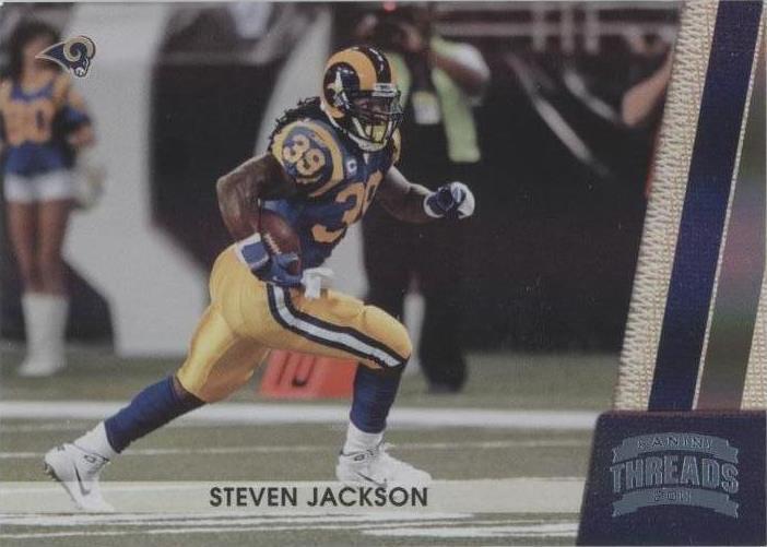 2011 Panini Threads - Steven Jackson #136 Century Proof Platinum /25 ...