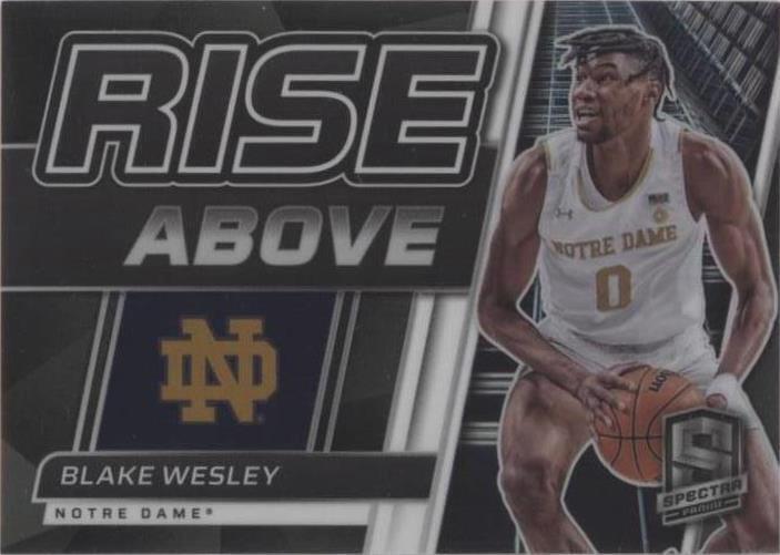 2022-23 Panini Chronicles Draft Picks - Spectra Rise above Blake Wesley ...