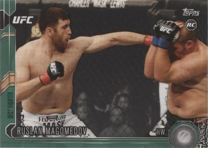 2015 Topps UFC Chronicles - Ruslan Magomedov #235 Green /288 (RC) for ...