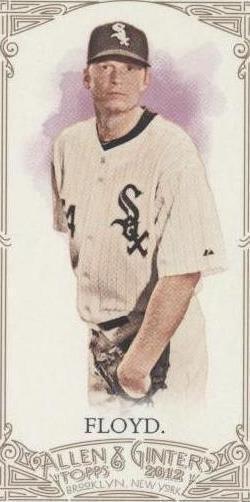 2012 Topps Allen & Ginter's - Gavin Floyd #96 Mini Allen & Ginter Back ...