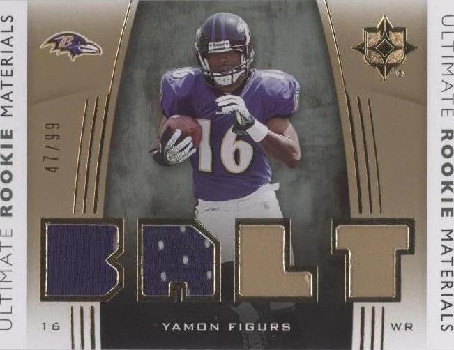 2007 Ultimate Collection - Ultimate Rookie Materials Gold #URM-YF Yamon ...