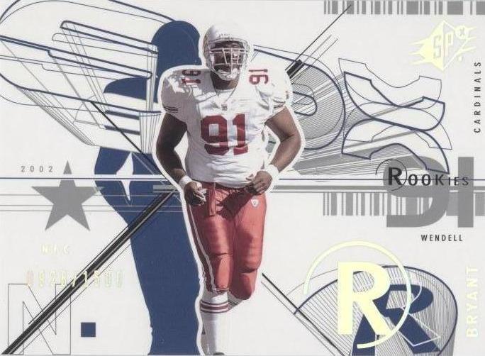 2002 SPx - #95 Wendell Bryant /1500 (RC) for sale online | eBay