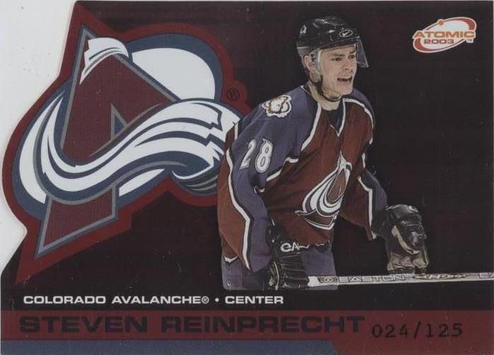 2002-03 Pacific Atomic - Steve Reinprecht #25 Red /125 for sale online ...