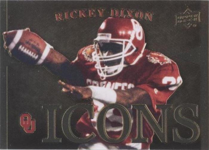 2011 Upper Deck University of Oklahoma - Icons #I-RD Rickey Dixon for ...