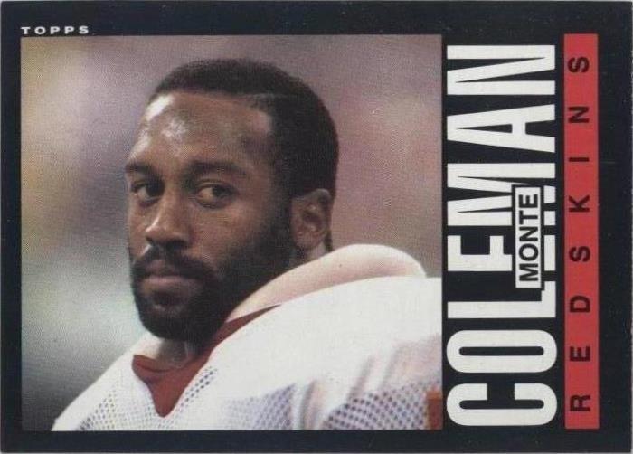 1985 Topps - #179 Monte Coleman (RC) for sale online | eBay