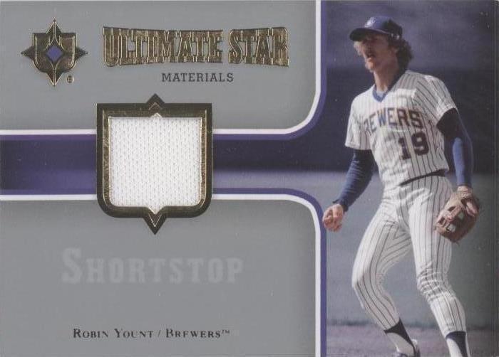 2007 Ultimate Collection - Ultimate Star Materials Robin Yount #SM-RY ...