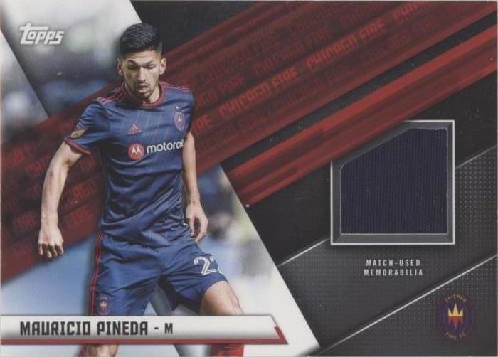 2021 Topps MLS - Jumbo Relics #JR-MP Mauricio Pineda (MEM) for sale online | eBay