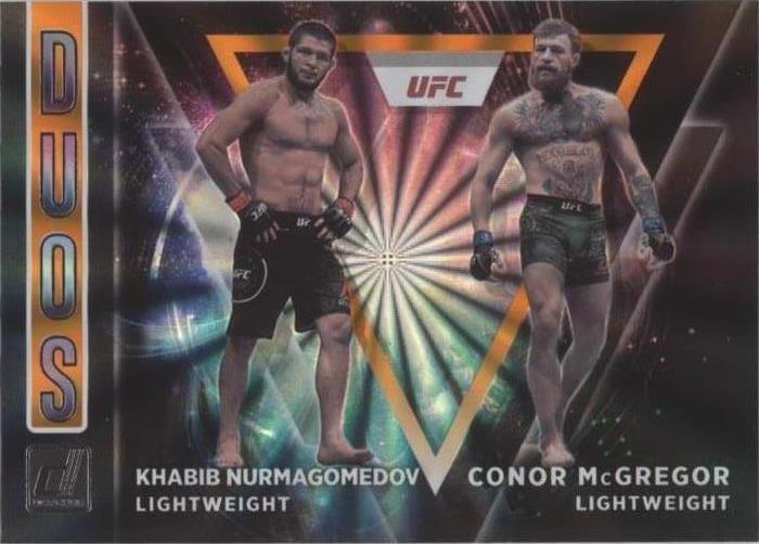 2022 Donruss UFC - Duos Conor McGregor, Khabib Nurmagomedov #8 Holo ...