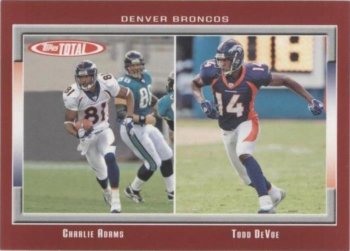 2006 Topps Total - Total Red #320 Todd Devoe, Charlie Adams (RC) for ...