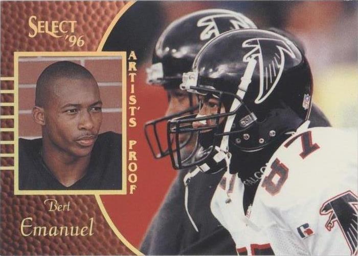 1996 Select - Artist's Proof #143 Bert Emanuel for sale online | eBay