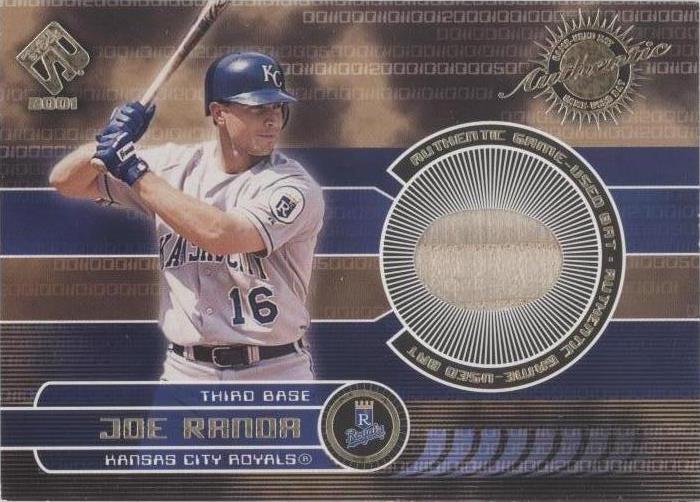 2001 Pacific Private Stock - Game-Used Gear Joe Randa #88 (MEM) for ...