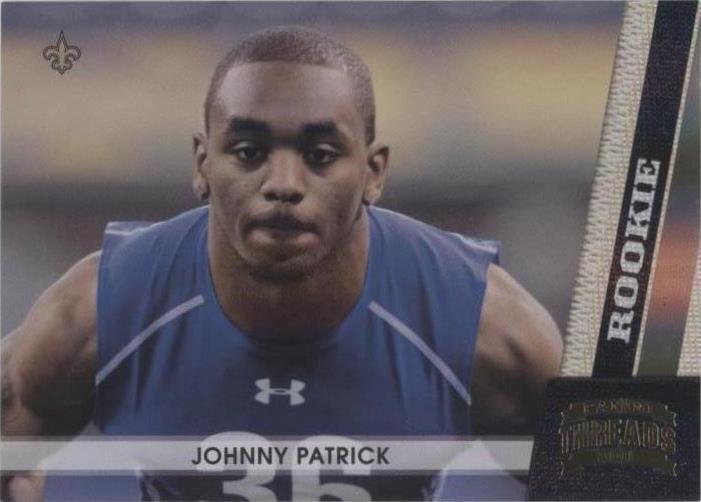 2011 Panini Threads - Rookie Johnny Patrick #198 Century Proof Gold ...