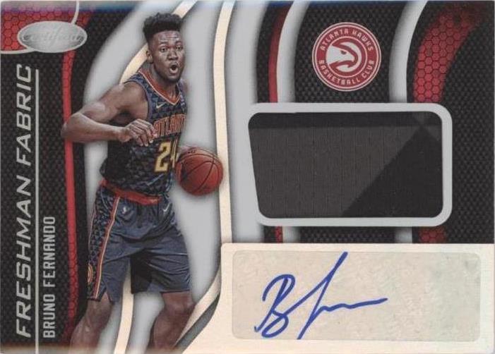 2019-20 Panini Certified - Freshman Fabric Signatures #FF-BF Bruno ...
