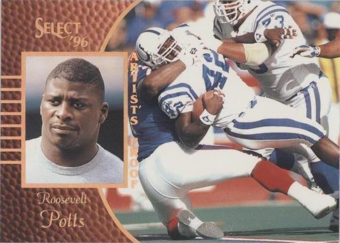 1996 Select - Roosevelt Potts #129 Artist's Proof for sale online | eBay