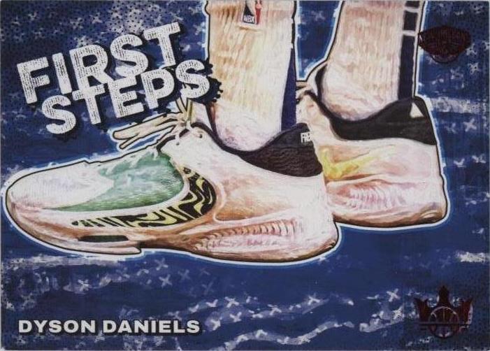 2022-23 Panini Court Kings - First Steps Ruby #8 Dyson Daniels /149 (RC ...
