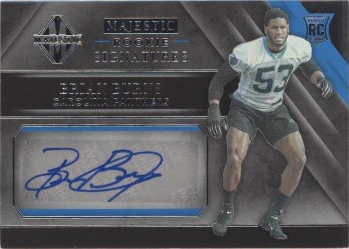 2019 Panini Majestic - Majestic Rookie Signatures #161 Brian Burns /99 ...