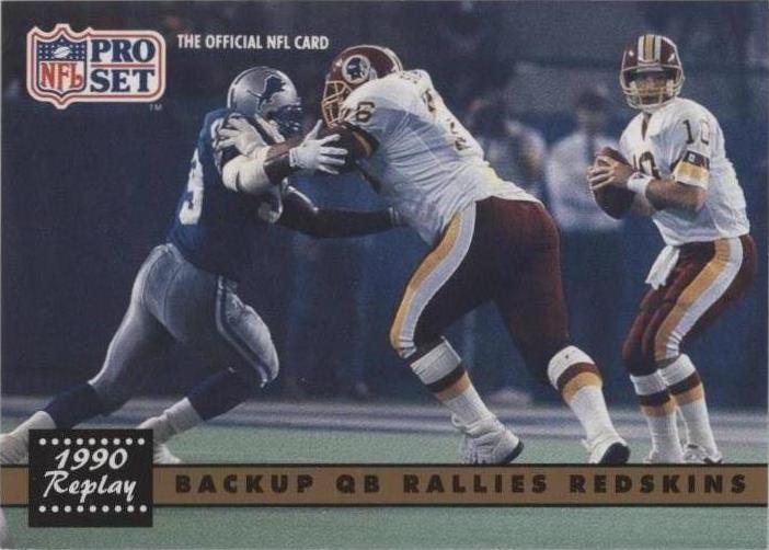 1991 Pro Set - 1990 Replay #330 Gary Clark, Jeff Rutledge for sale ...