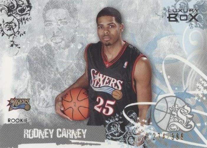 2006-07 Topps Luxury Box - Rookie Rodney Carney #53 /999 (RC) for sale ...