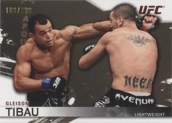 2010 Topps UFC Knockout - Gold #106 Gleison Tibau /288 (RC) for sale ...