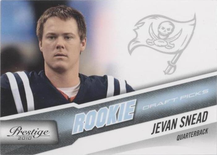 2010 Playoff Prestige - Draft Picks Light Blue #255 Jevan Snead /999 ...