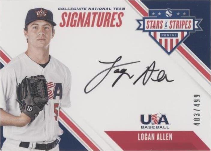 2020 Panini USA Baseball Stars & Stripes - Collegiate National Team ...
