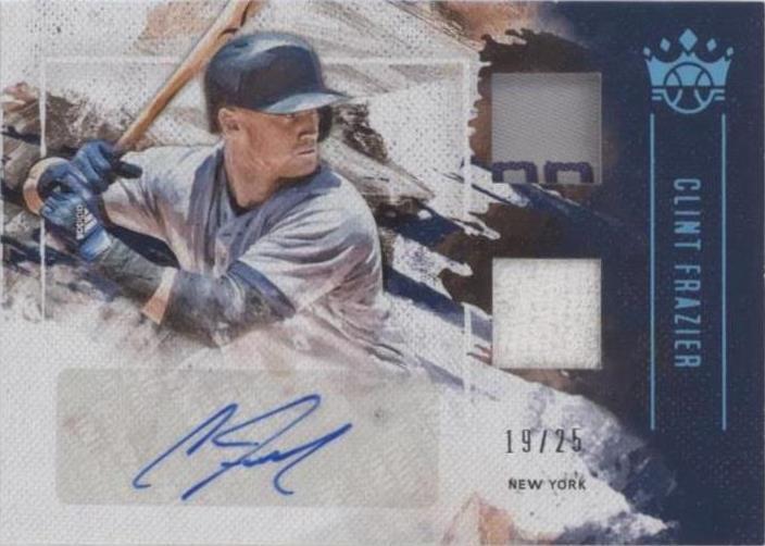 2019 Panini Diamond Kings - Dk Material Signatures Clint Frazier #DMS ...