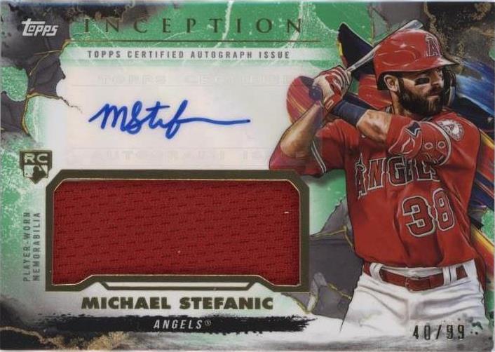 2023 Topps Inception - Inception Autograph Patch Green #IAP-MS Michael ...