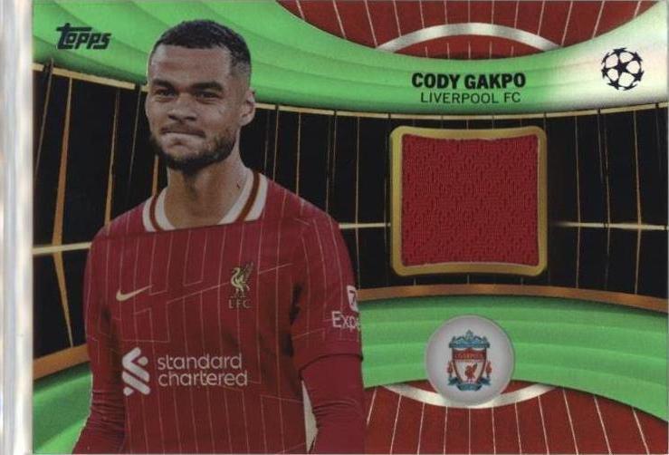 2024-25 Topps Uefa Club Competitions - Superstar Relics Cody Gakpo #SR ...