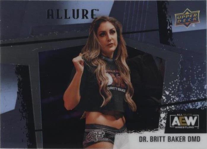 2022 Upper Deck Allure AEW - Horizontal #109 Britt Baker for sale ...