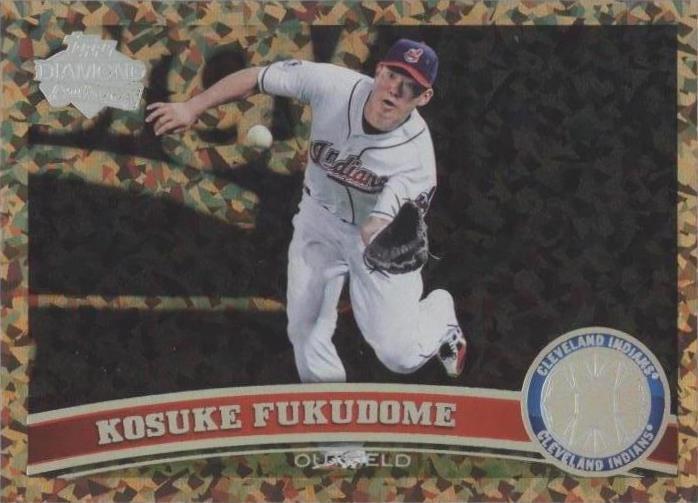 2011 Topps Update Series - Kosuke Fukudome #US227 Cognac Diamond ...